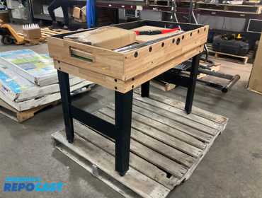 Repocast.com® | 13-In-1 Game Table, includes foosball,...