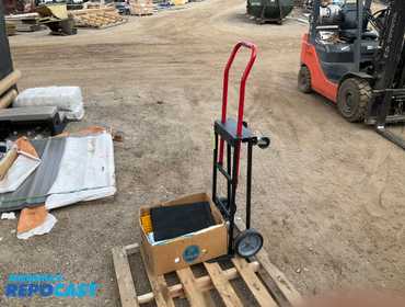 Repocast.com® | Milwaukee two wheel dolly and box of...