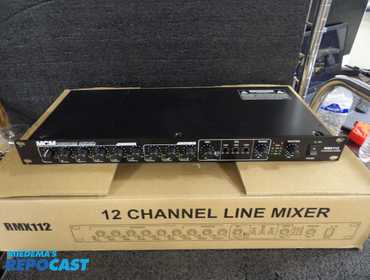 Repocast.com® | New 12 channel line mixer, 19" IU rack...