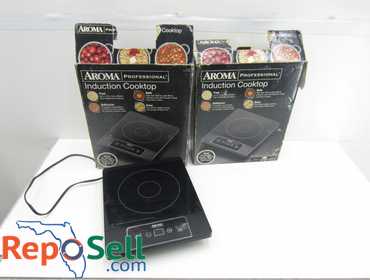 Reposell.com | (2) Aroma Induction Cooktops; Both...