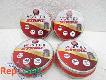 Reposell.com | (4) Damaged Cans of Vortex Strike 0.30...