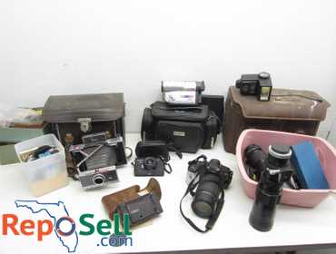 Reposell.com | Vintage Camera Lot: Polaroid Land...