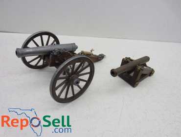 Reposell.com | (2) Small Model Cannons