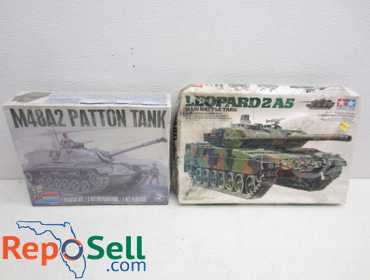 Reposell.com | (2) Tank Model Kits: Leopard