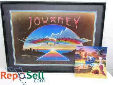 Reposell.com | Framed Journey Poster 31"x39" And...