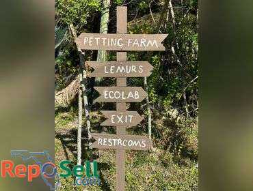 Reposell.com | Wooden Directional Sign Petting Farm,...