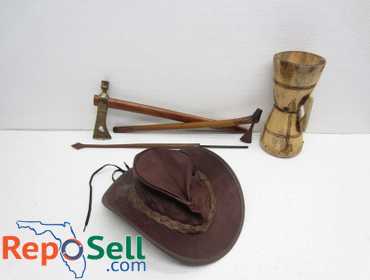 Reposell.com | Barmah Leather Hat Size M, Indian...