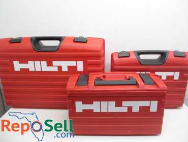 Reposell.com | (3) Hilti Tool Boxes - 28", 19", 20"