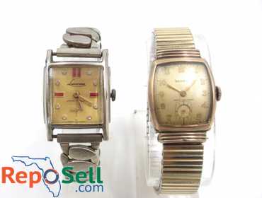 Reposell.com | (2) Men's Wind Up Watches: Lucerne