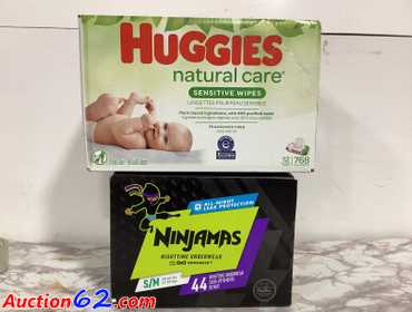 Auction62.com | Lot of (1 Box) Ninjamas Nighttime...