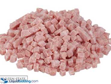 LiquidBidding | 1/4" diced ham Frozen, (3) 4lb...