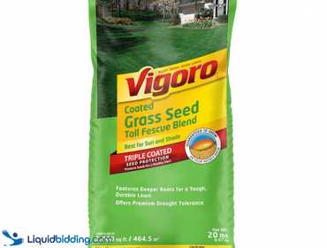 LiquidBidding | Vigoro 20LB Grass Seed Blend, model ...
