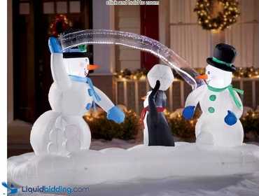 LiquidBidding | *Flint, MI* Inflatable Snowmen...