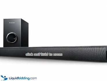 LiquidBidding | Brookstone Sound Bar Speaker with...