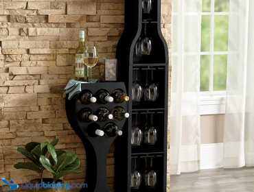 LiquidBidding | Conversation Piece Wine Rack. (Item