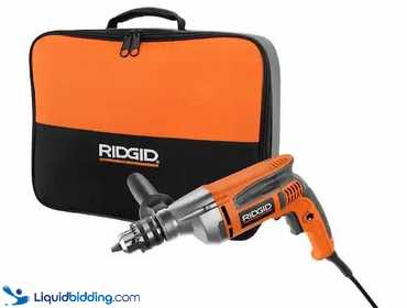 LiquidBidding | *Flint, MI* RIDGID 8 Amp Corded 1/2 in...