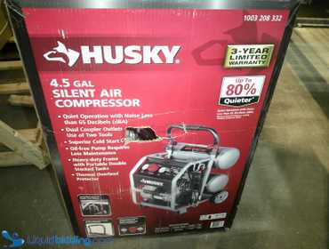 LiquidBidding | *Flint, MI* Husky 4.5 Gal. 175 PSI...