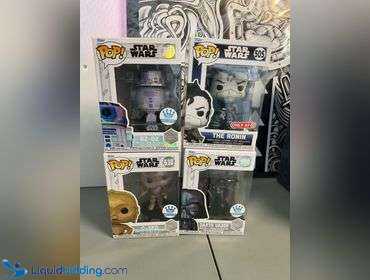 LiquidBidding | *FLINT,MI.* LOT OF 4 FUNKO POP...