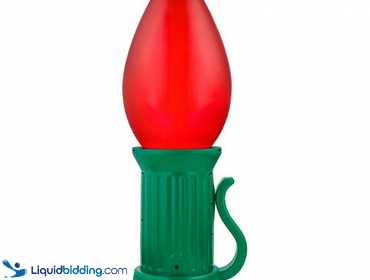 LiquidBidding | 3 ft. Battery Operated LED Jumbo Red...