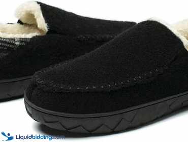LiquidBidding | QTY 2 PAIR OF NEWDENBER SLIPPERS. MEN...