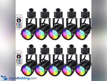 LiquidBidding | *FLINT,MI.* 12W RGB LED Track...