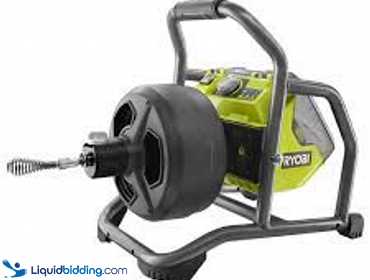 LiquidBidding | RYOBI ONE+ 18V Hybrid Drain Auger Kit...