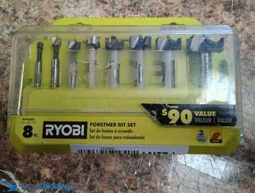 LiquidBidding | *FLINT,MI.* Ryobi Forstner Bit Set...