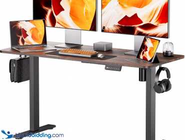 LiquidBidding | Electric Standing Desk - Adjustable...