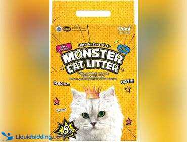 LiquidBidding | Monster CAT Litter 100% Pure Natural...