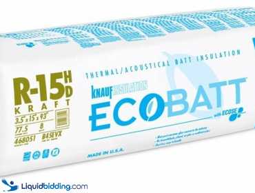 LiquidBidding | Qty 10 Knauf Insulation B45EVX R15K...