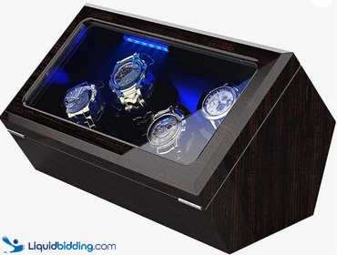 LiquidBidding | *Flint, MI* High End Watch Winder, 4...
