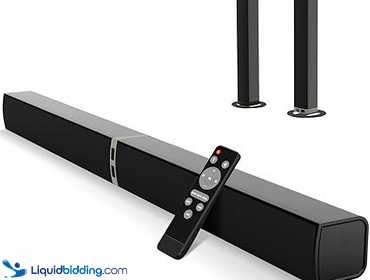 LiquidBidding | MZEIBO TV Sound Bar, 60W Sound Bars...
