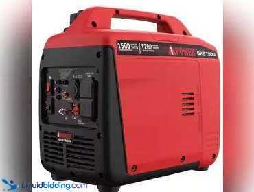 LiquidBidding | *Flint, MI* A-iPower 1500-Watt Recoil...