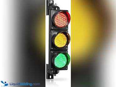 LiquidBidding | BBMI AC85-265V(4 inch) Traffic Light,...