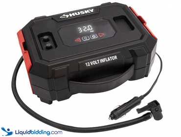 LiquidBidding | Husky 12-Volt Inflator. [Model # H12N]...