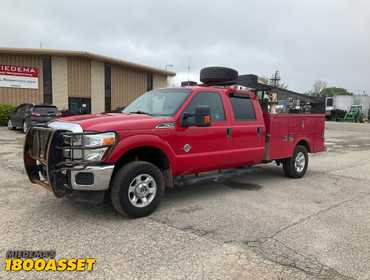 1800asset.com | 2015 Ford F-350 Crew Cab Service Body XLT