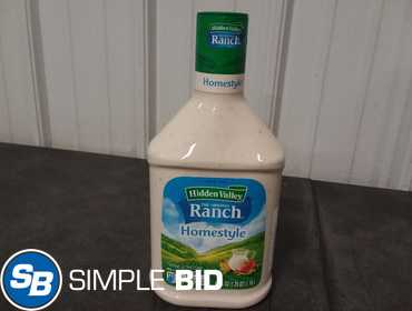 SimpleBid Inc. | Hidden Valley Ranch - Homestyle 40oz