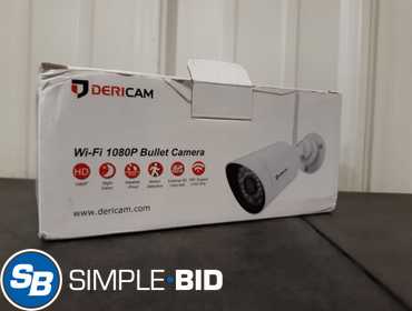 SimpleBid Inc. | Dericam Wi-Fi 1080P Bullet Camera
