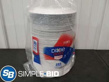SimpleBid Inc. | Dixie Ultra Plates 285 8 1/2" - Open...