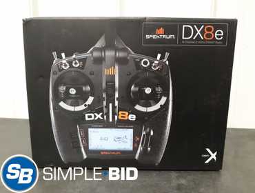 SimpleBid Inc. | Spektrum DX8e 8 Channel 2.4GHZ DSMX...
