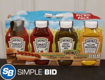 SimpleBid Inc. | Heinz Picnic Pack - (1) 32 Oz Ketchup...