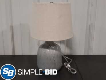 SimpleBid Inc. | Threshold Table Lamp - Dented Shade