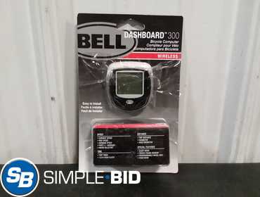 SimpleBid Inc. | Bell Dashboard 300 Bicycle Computer