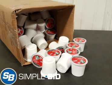 SimpleBid Inc. | Lot of (65) K-pods. COFFEE! New...