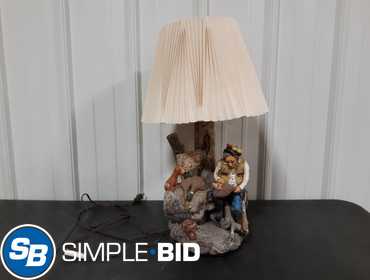 SimpleBid Inc. | Hunter Table Lamp - 22" Tall - Used...