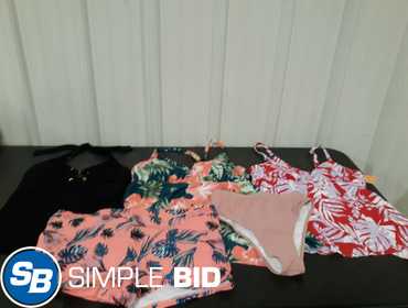 SimpleBid Inc. | SWIMSUITS! Lot of Women's Swim Tops/...