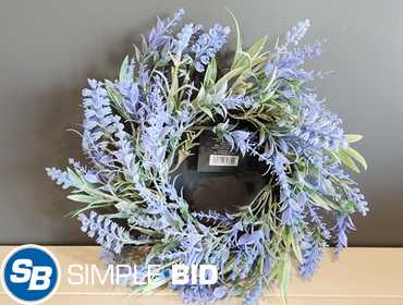 SimpleBid Inc. | New Threshold Wreath 12" Dia