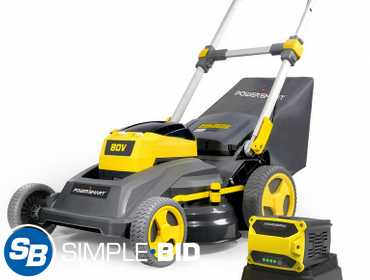 SimpleBid Inc. | PowerSmart 26-inch Self-Propelled 80V...