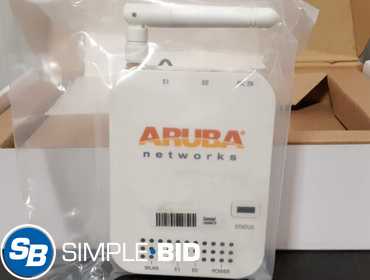 SimpleBid Inc. | ARUBA Remote AP 2WG NA Wireless Model...