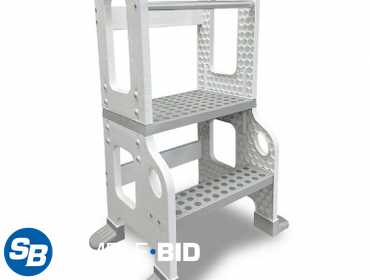 SimpleBid Inc. | Kitchen Buddy 2-in-1 Stool for Ages 1...